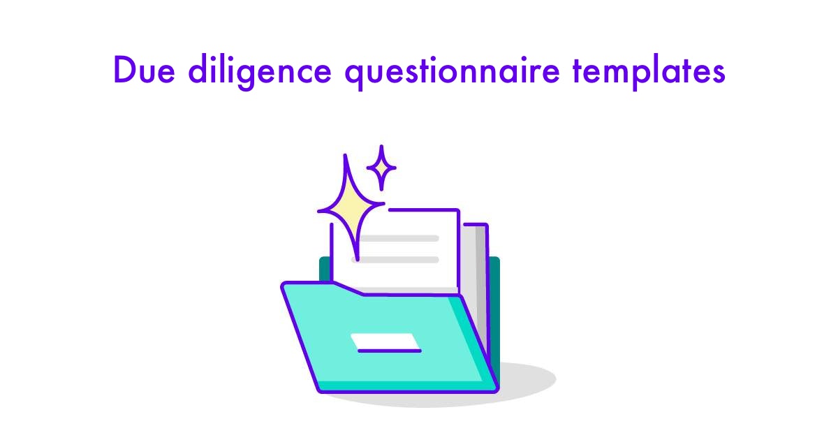 🗂️ Due diligence questionnaire templates - UK