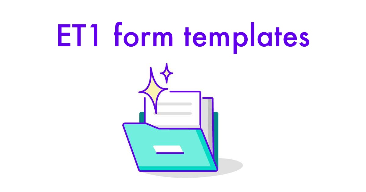 ⚖️ ET1 form templates - UK