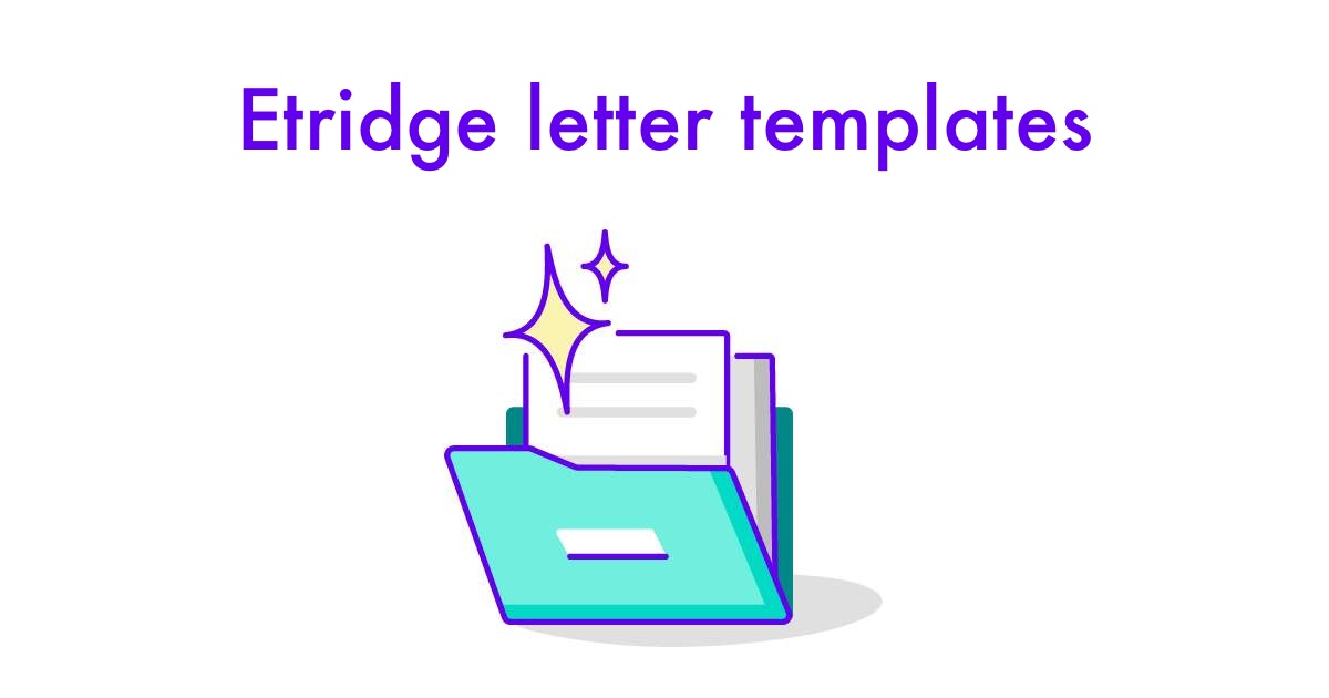 ⚖️ Etridge letter templates - UK