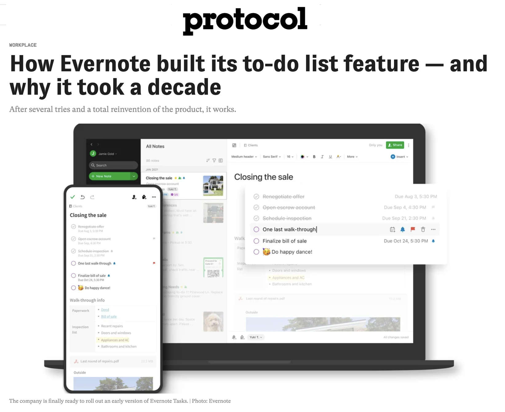 The Key PR News — How Evernote built its to-do list feature — and why ...
