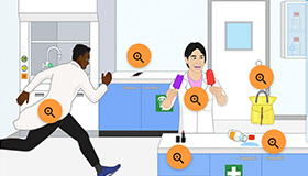 LearnSci LabSim: Safety Features and Hazards