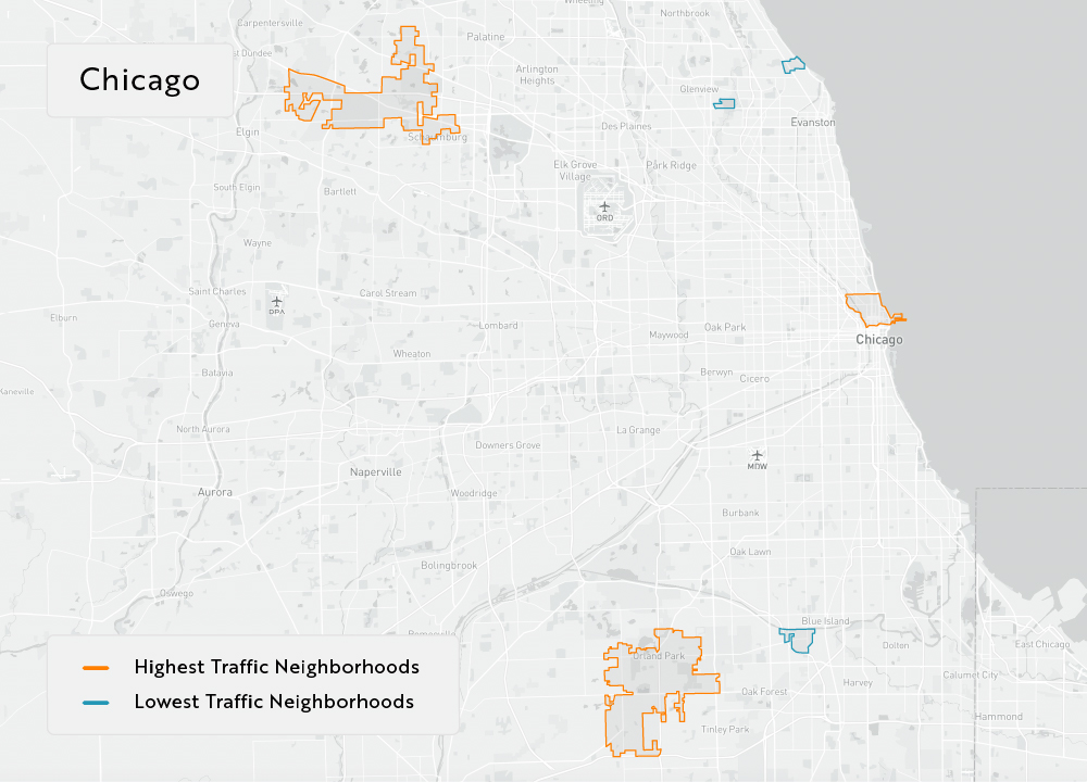 Breaking down Chicago Foot Traffic & Location Data | Unacast
