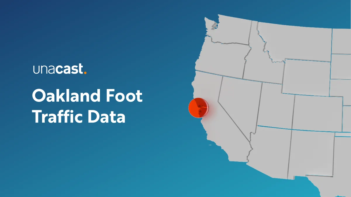 Breaking down Oakland Foot Traffic & Location Data | Unacast