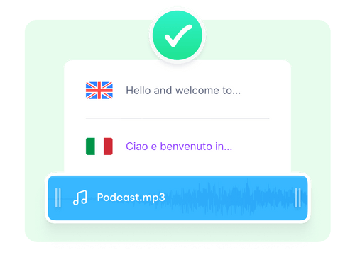 Translate Audio to Text - Auto Transcribe & Translate - VEED.IO