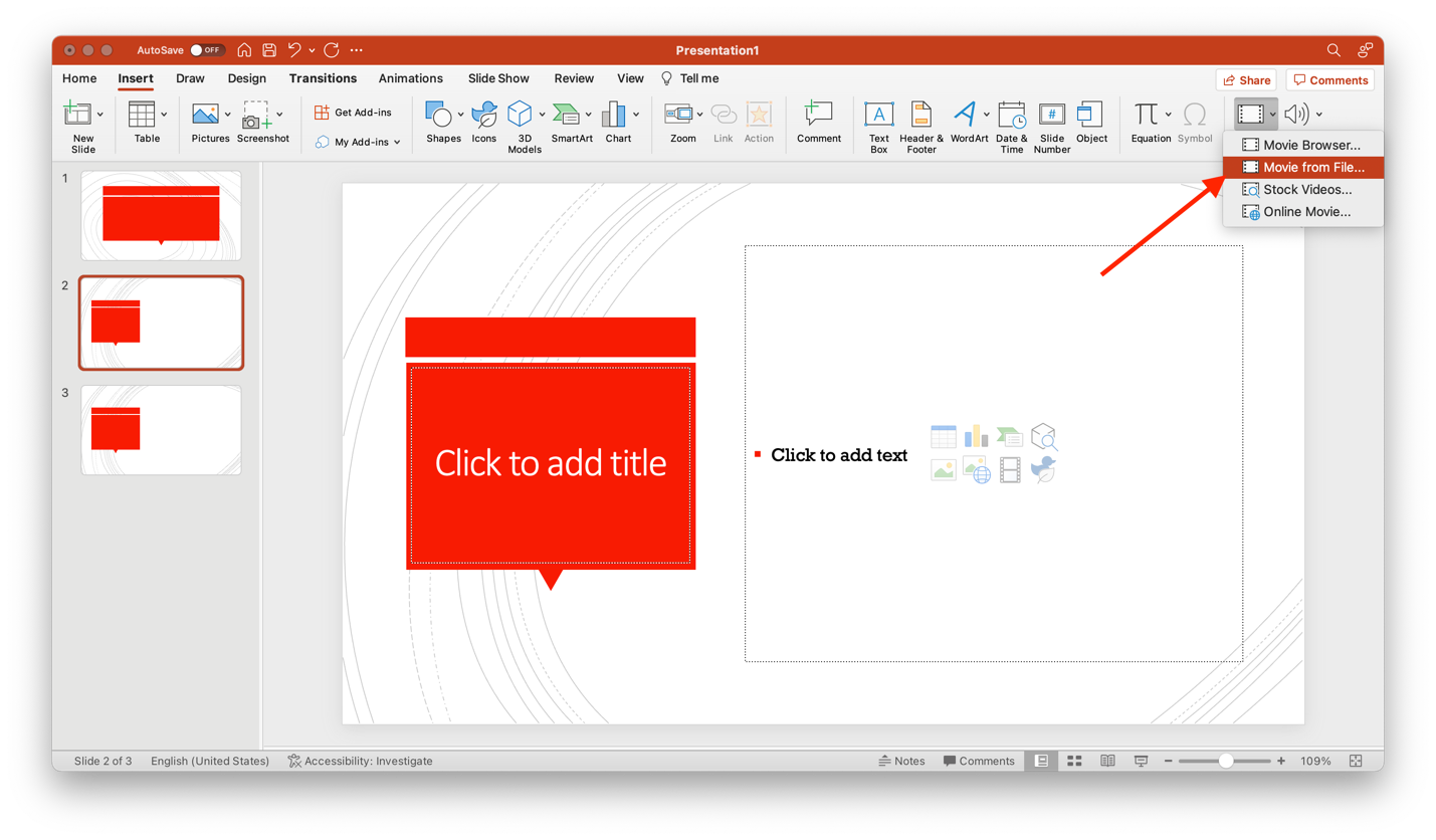 How To Embed A Video In PowerPoint Step By Step 