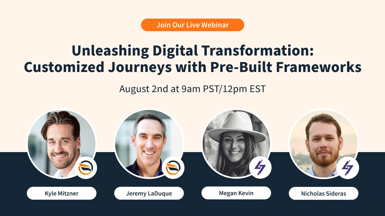 Driving Digital Transformation with Pre-Built Frameworks