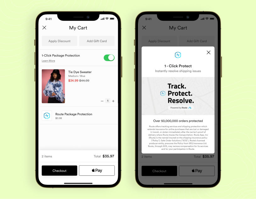 Route | Tapcart Integrations