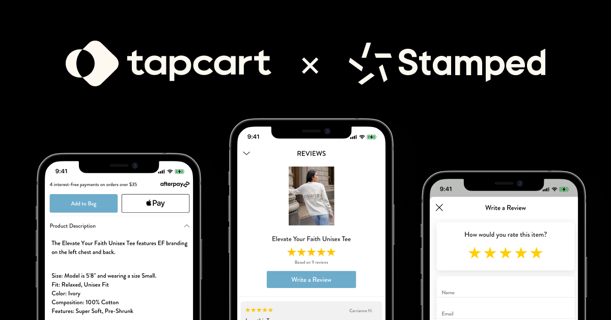 Stamped Reviews | Tapcart Integrations
