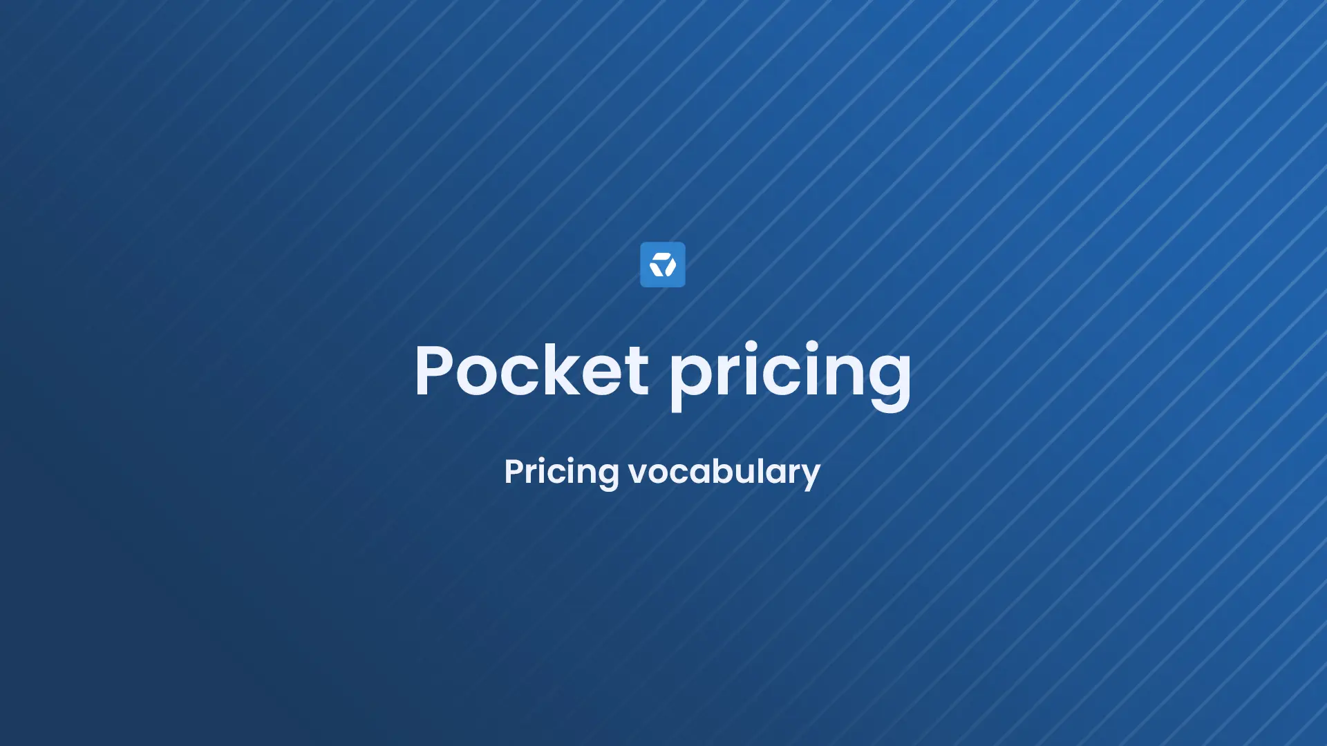 What's Pocket pricing?