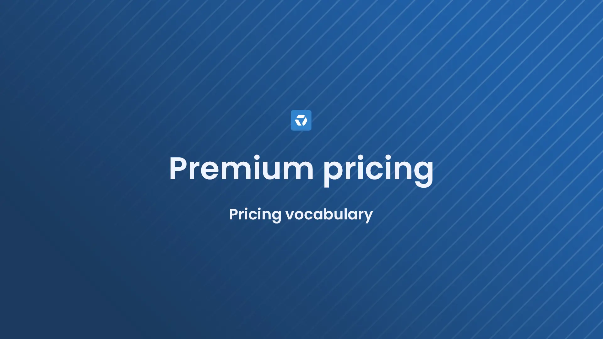 What's Premium pricing?