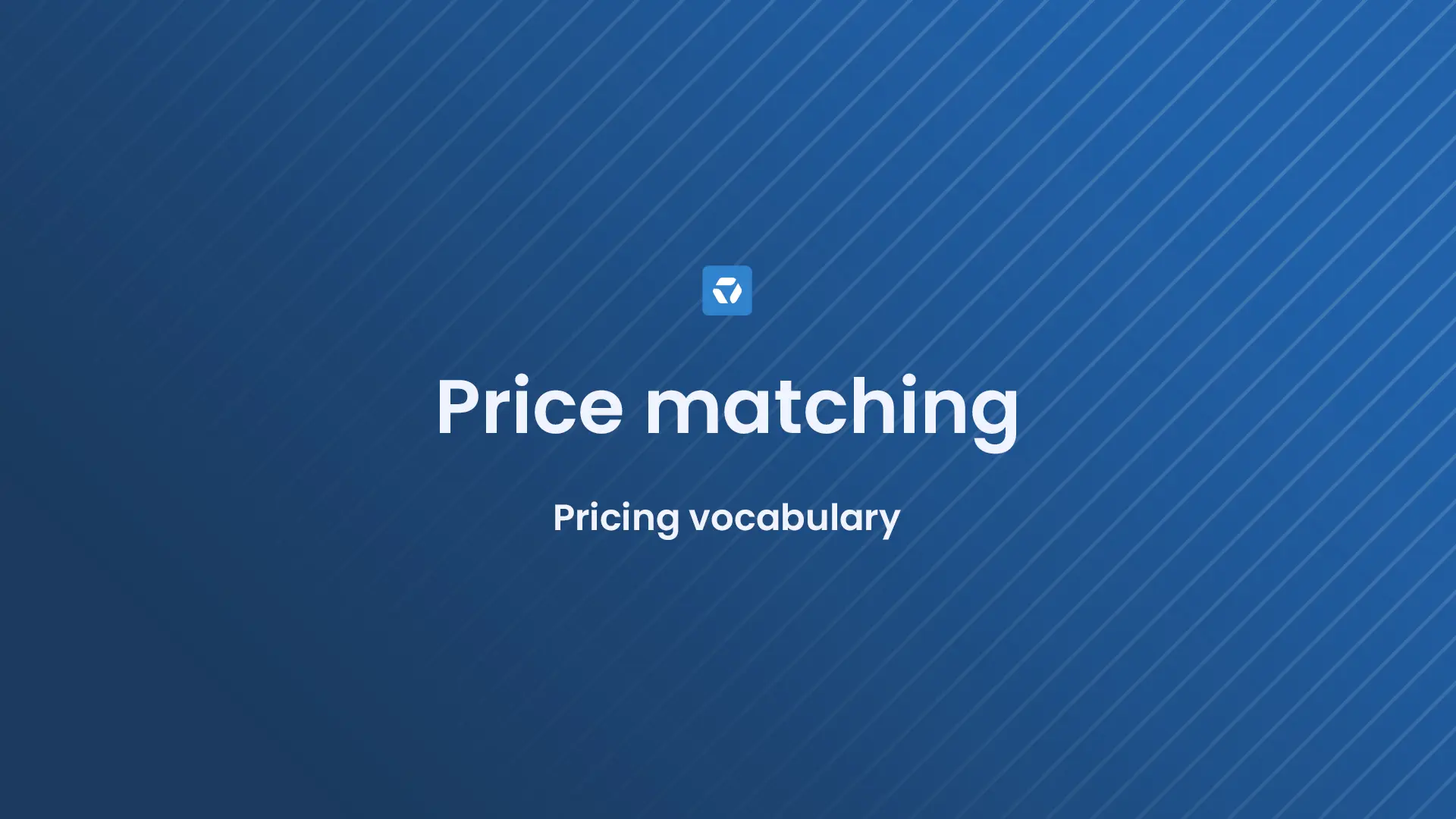 What's Price matching?