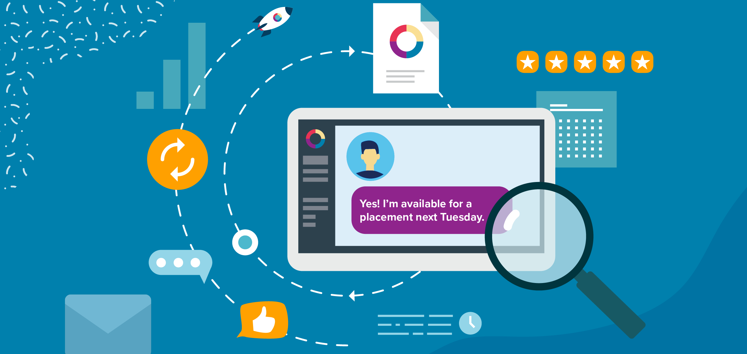 Different ways to automatically stay engaged with your talent database