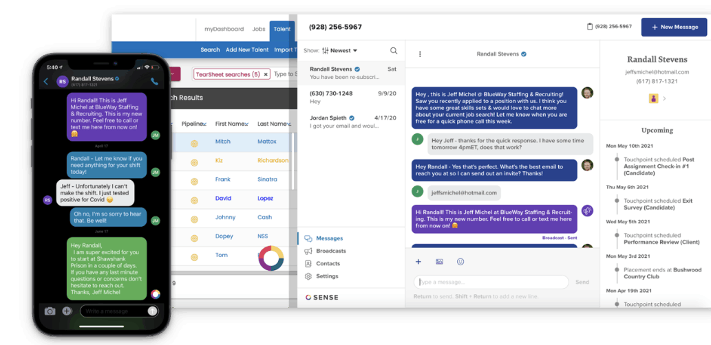 Avionte Recruitment Software Integration | Sense