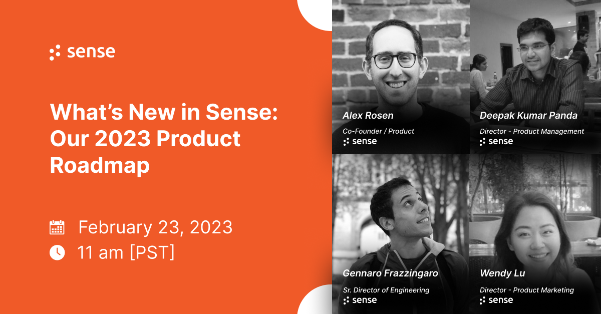 What’s New in Sense: Our 2023 Product Roadmap Webinar