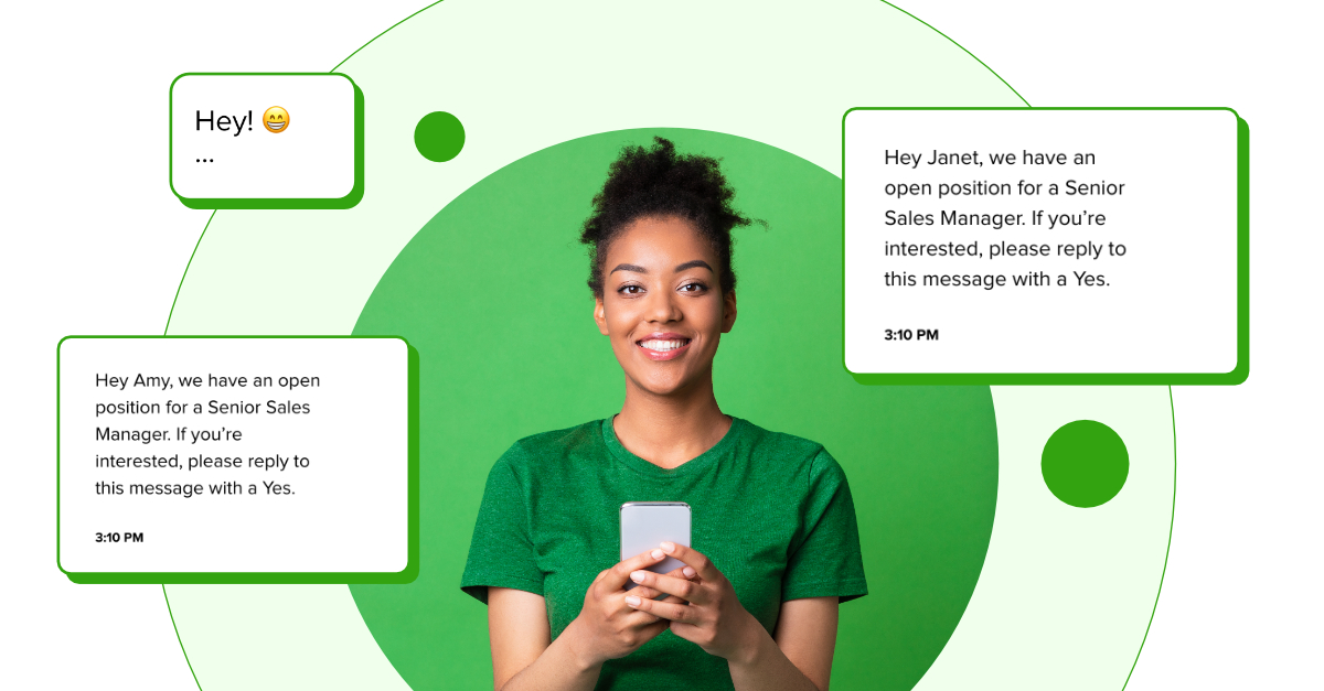 WhatsApp for Recruiting | Sense Messaging
