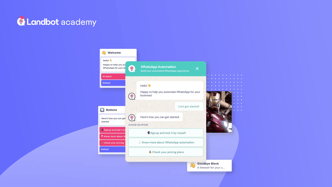 Discover all Landbot Tutorials | Landbot Academy