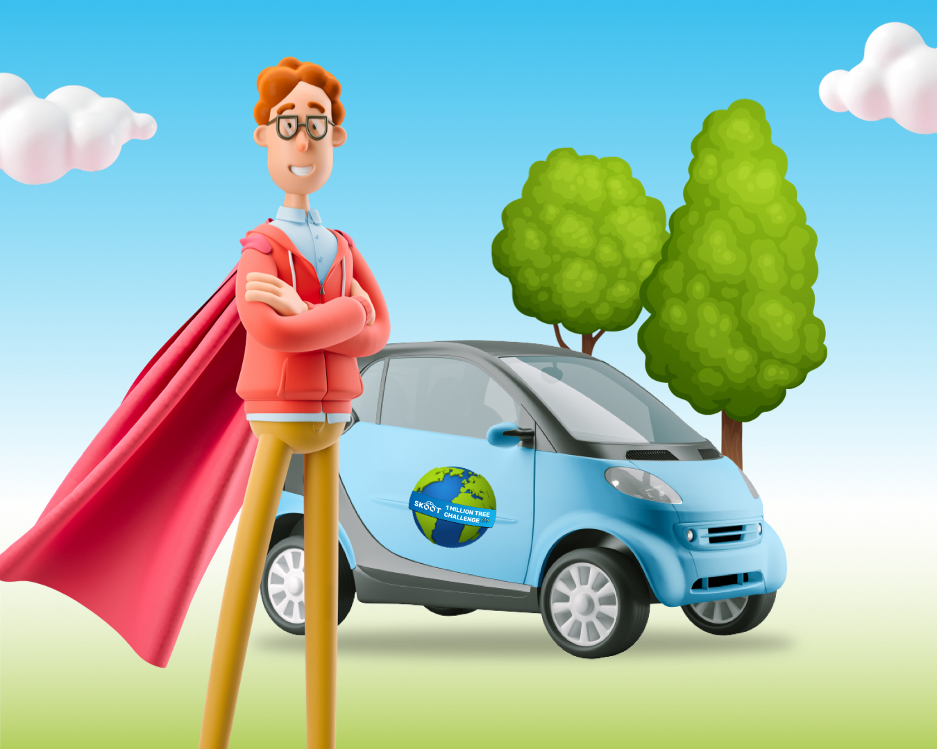 The SKOOT 1 Million Free Trees Challenge is here! | SKOOT