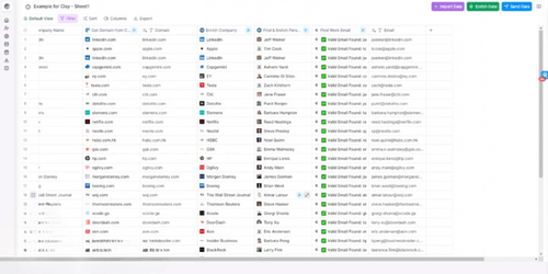 Clay - Scale your most creative outbound ideas