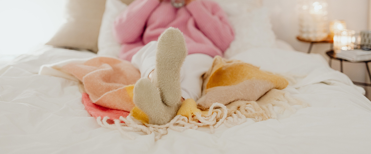 Wearing Socks May Help You Get a Good Nights Sleep