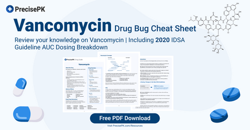Pharmacists Resources: Vancomycin Drug Bug Cheat Sheet