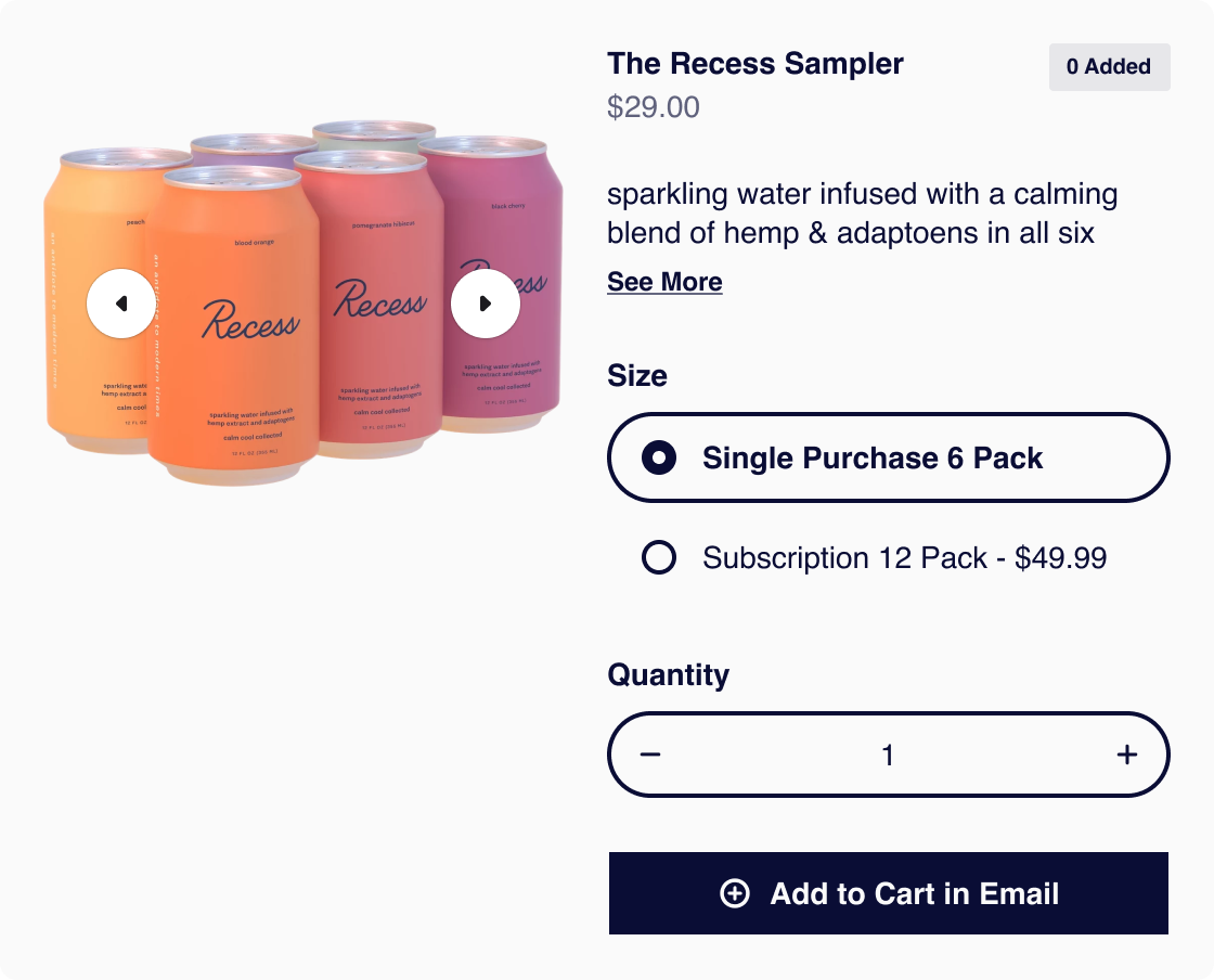 Spellbound | Interactive Emails