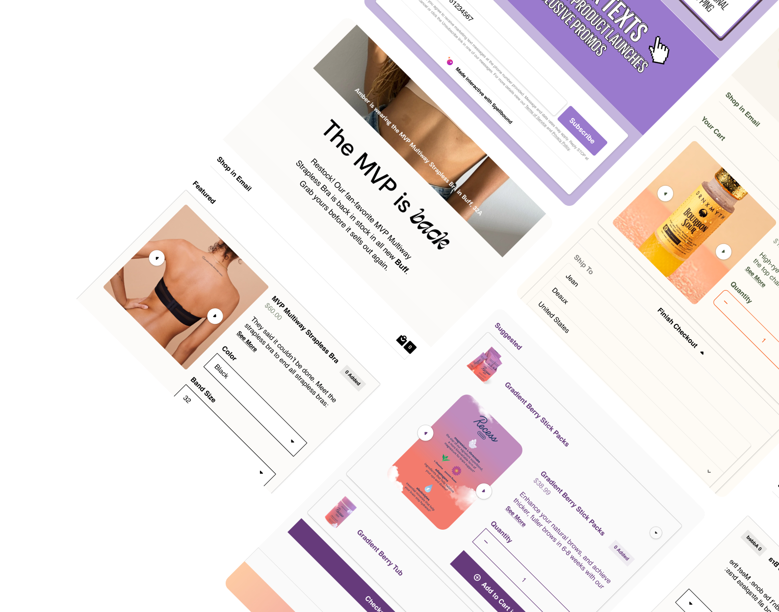 Spellbound | Interactive Emails