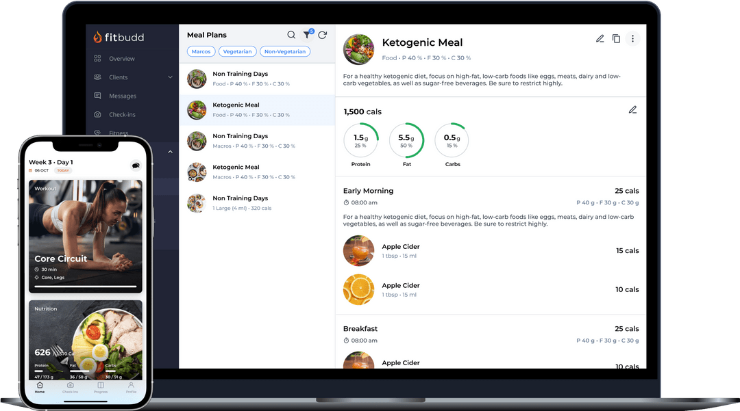 meal planning app software for personal trainers, personal trainer ...