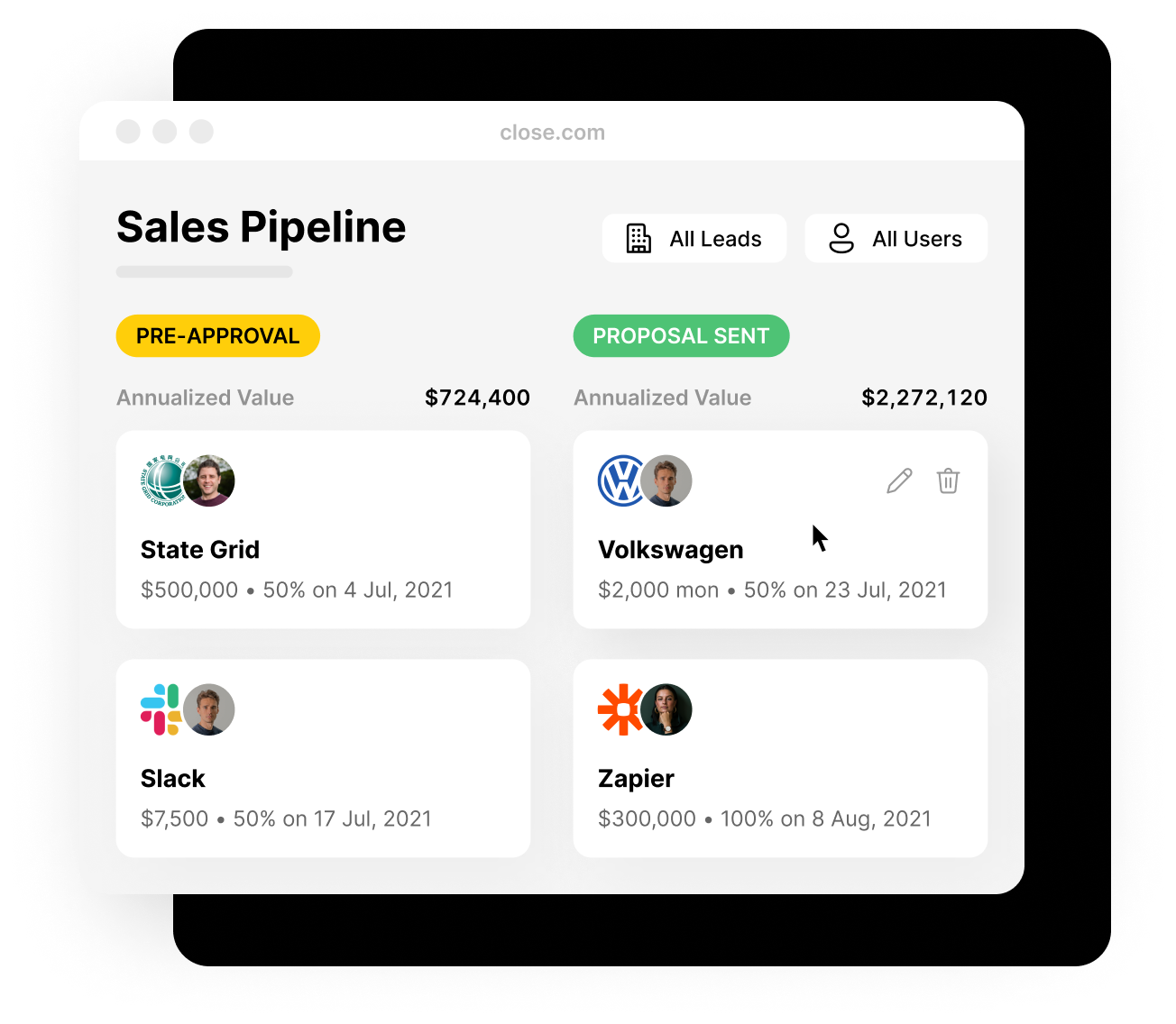 Close CRM | The All-In-One CRM for Growing Teams