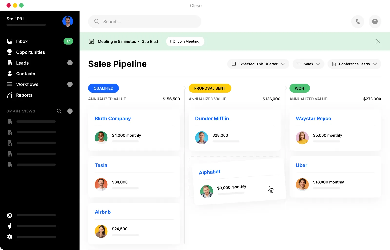 Close CRM | The All-In-One CRM for Growing Teams