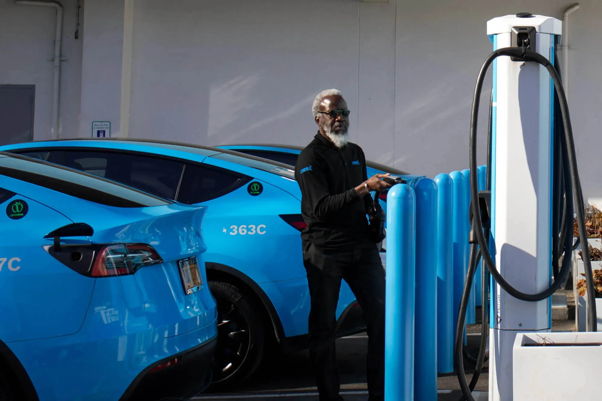 Software to operate EV chargers for fleets
