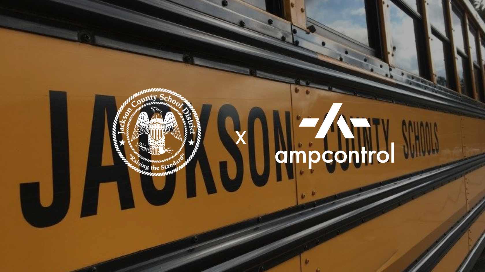 Jackson County Selects Ampcontrol for Their Electric School Bus Fleet