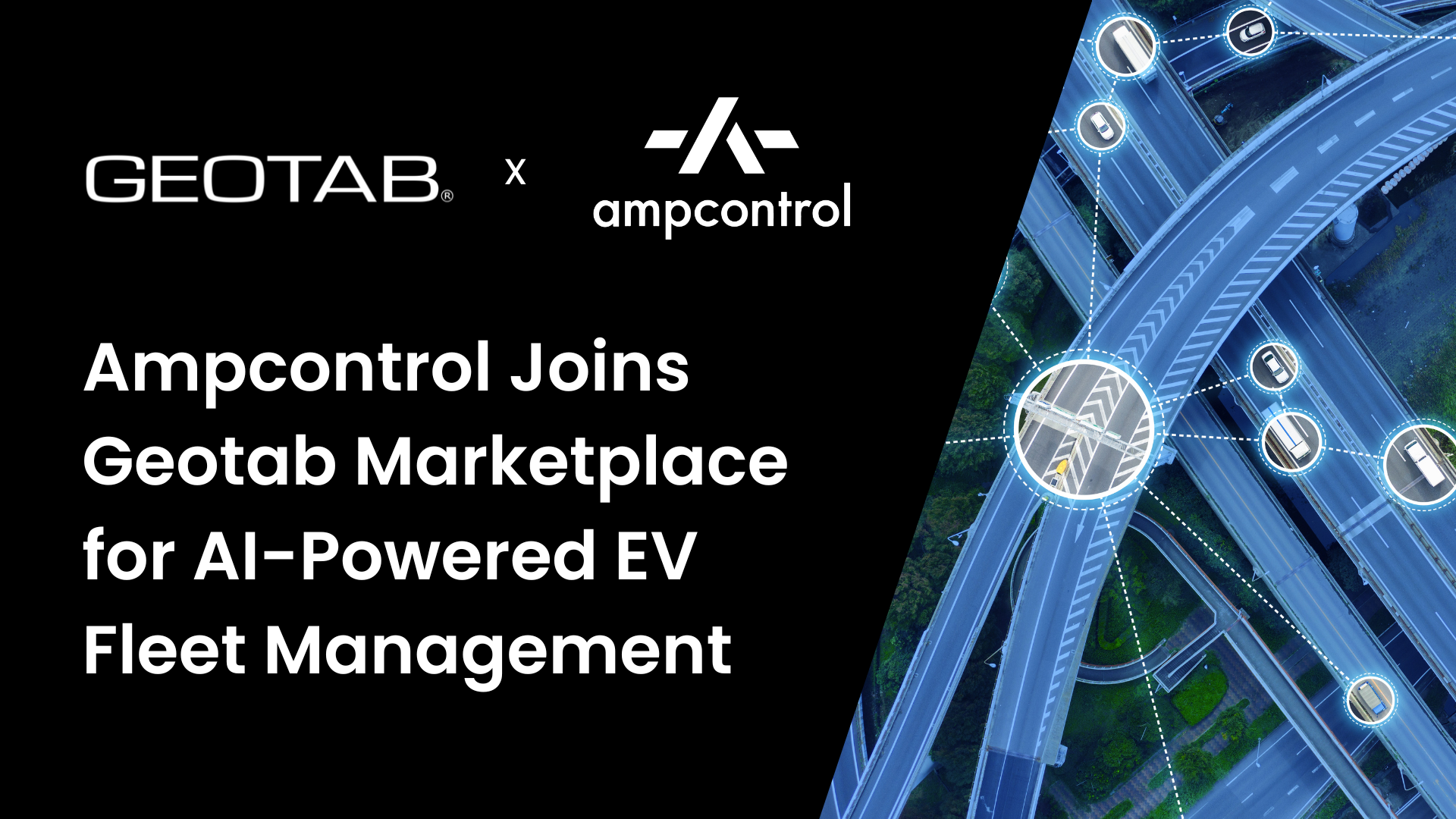 Ampcontrol Joins Geotab Marketplace for AI-powered EV Fleet Management