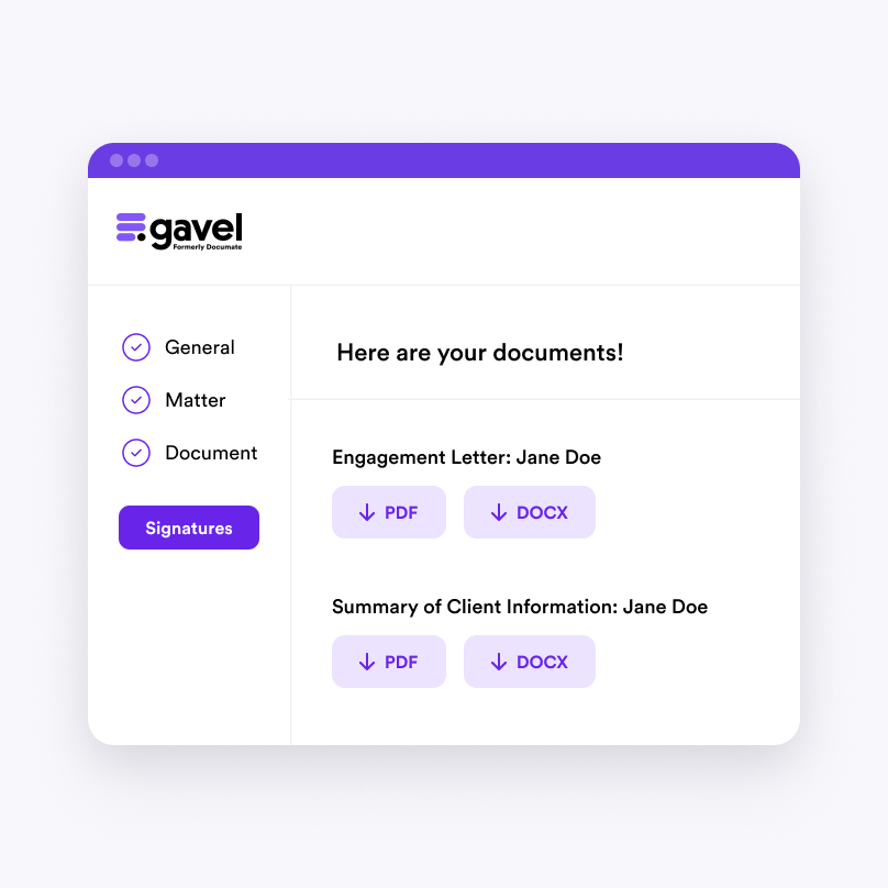 Legal Client Intake Software for Attorneys | Gavel