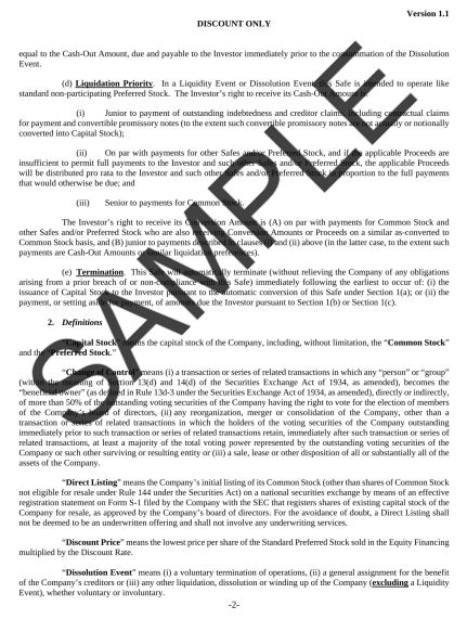 Guided Workflow to Fill Your Simple Agreement For Future Equity (SAFE)