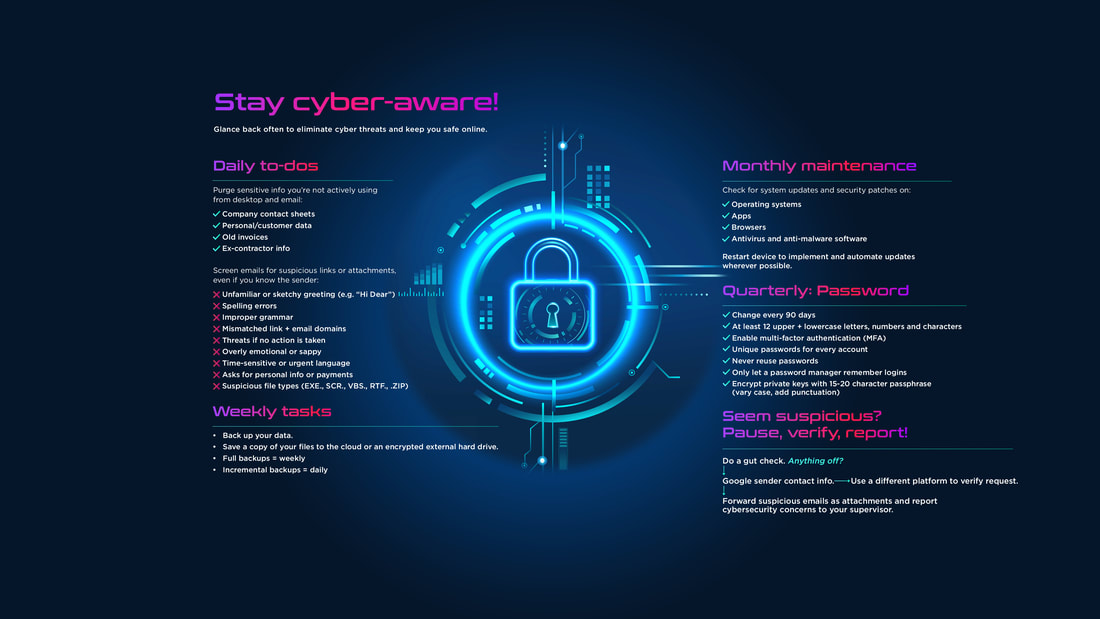 Top 10 Safe Computing Tips for Employees | Yellowstone Computing