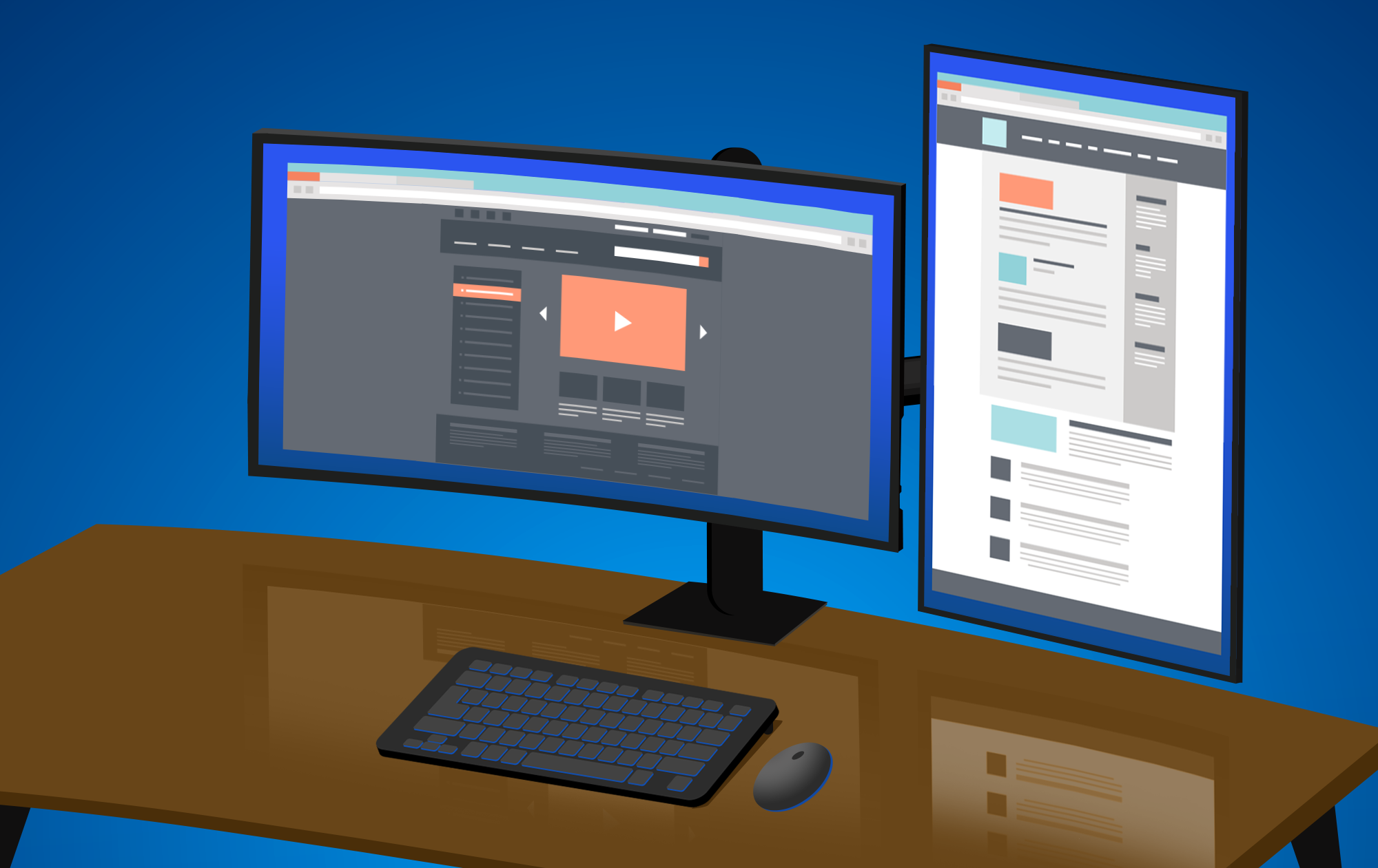 Benefits of a Vertical Monitor | Yellowstone Computing