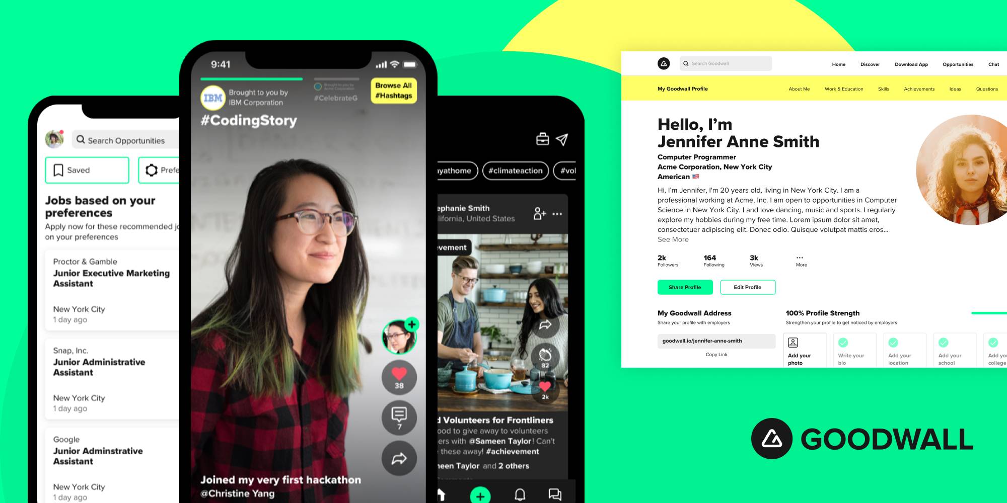 Goodwall App 2021 Design Project
