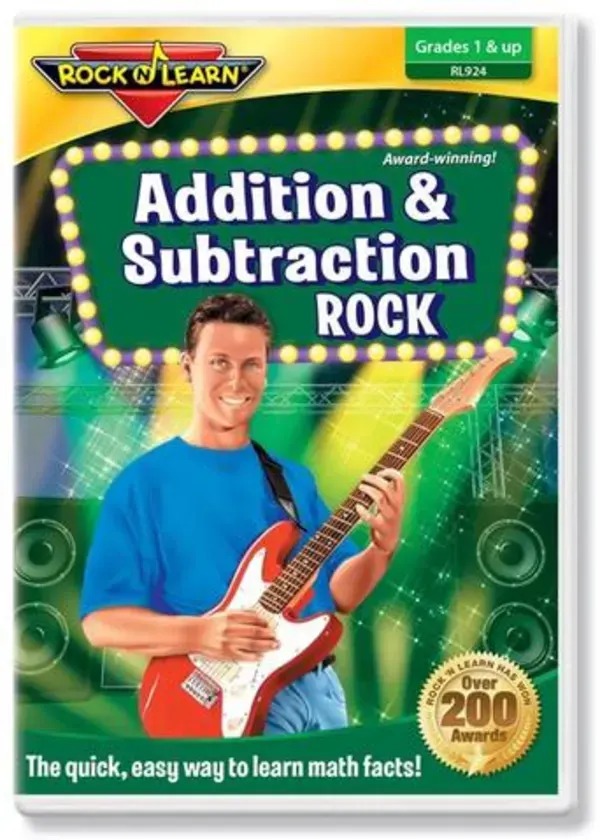 Addition & Subtraction Rock - Rock 'N Learn