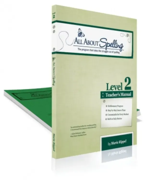 All About Spelling Level 2 [Teacher's Manual & Student Packet ...