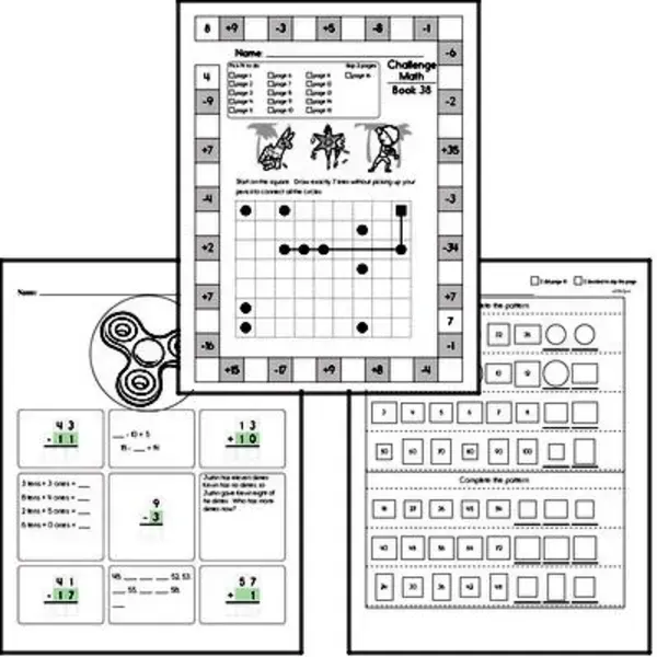 Second Grade PDF Math Worksheets | edHelper.com - edHelper