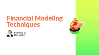 Financial Modeling Techniques - GoSkills