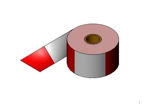 Z-22 Separation Tape Red / White - Container Technics