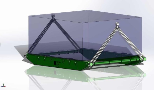 2000t Lifting Set - 2 X 1000t Cranes - Container Technics