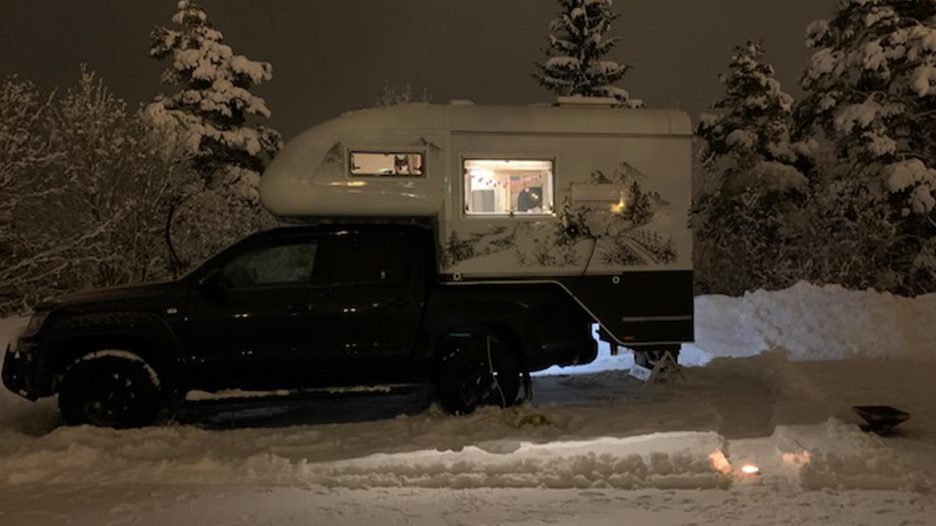 Reisebericht: Conny Fischer campt im Winter #camper4all