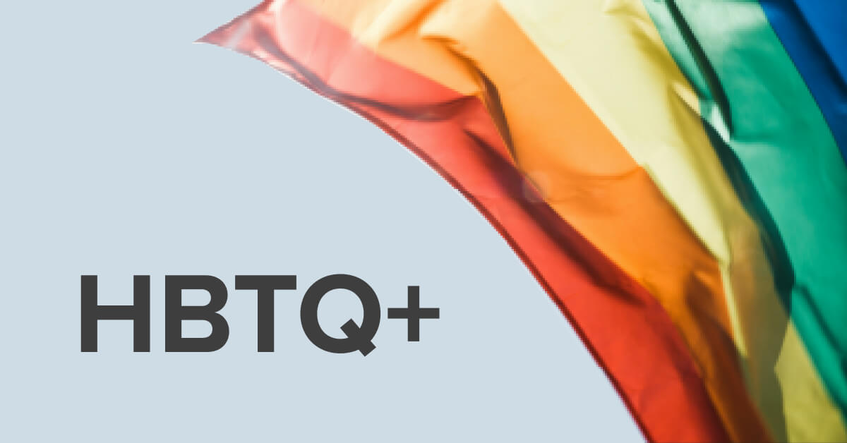 HBTQ+ - Begrepp och bemötande [infografik] – Rova & Sjögren