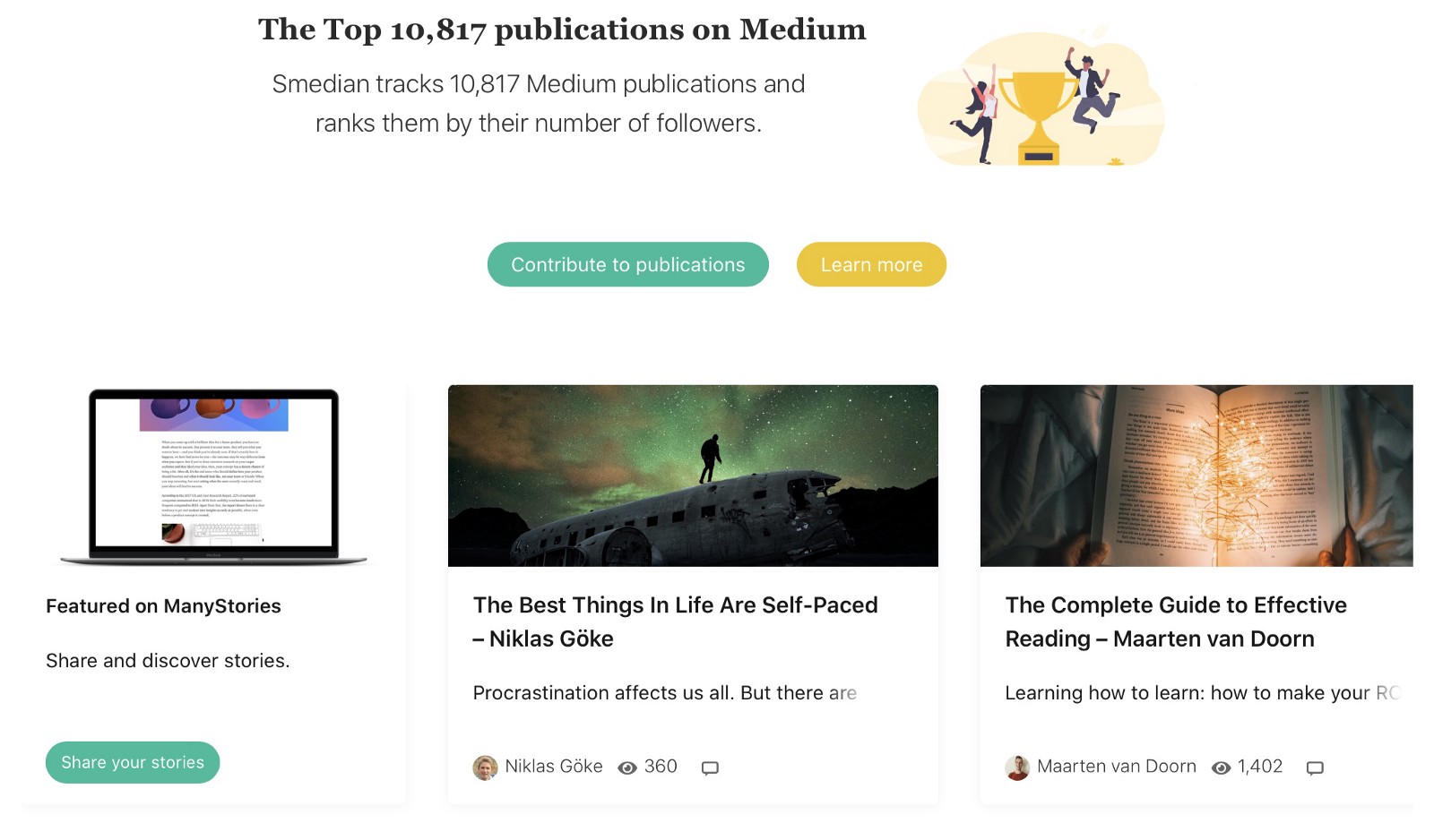 What Are the Most Popular Topics on Medium?