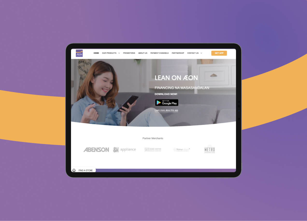 AEON Credit Service Philippines - Dthree Digital - Top Website Design ...