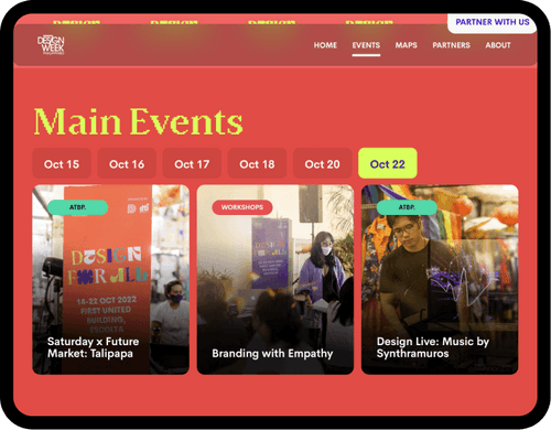Design Week Philippines 2022 - Dthree Digital - Top Website Design & Development Company Manila ...