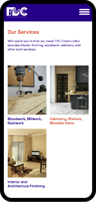 FVC Construction - Dthree Digital - Top Website Design & Development ...