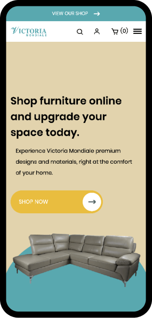 Victoria Mondiale - Dthree Digital - Top Website Design & Development Company Manila, Philippines